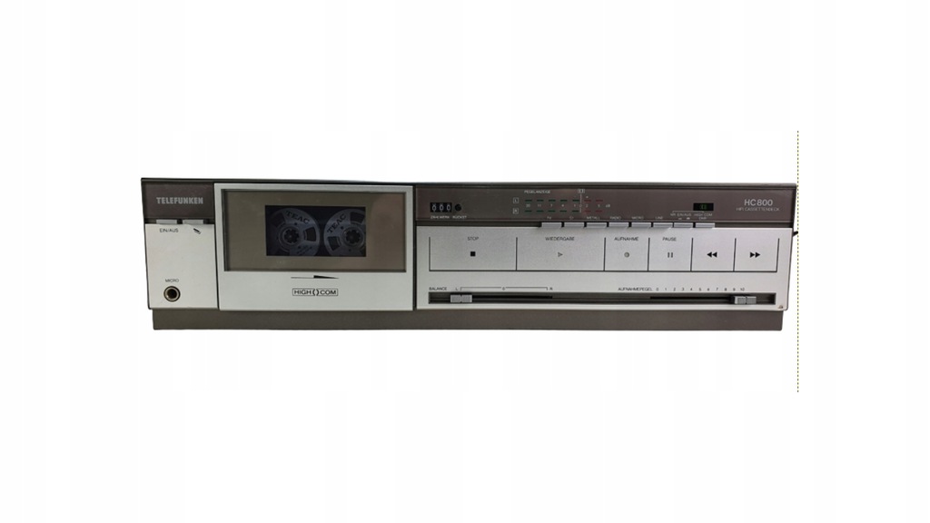 Telefunken HC 800 HC800 magnetofon deck - 12903637213 - oficjalne ...