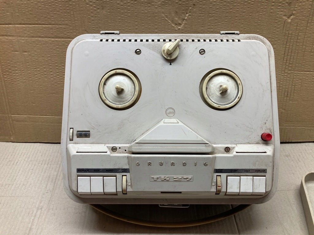 Magnetofon szpulowy Grundig TK27 - 13275418687 - oficjalne archiwum Allegro