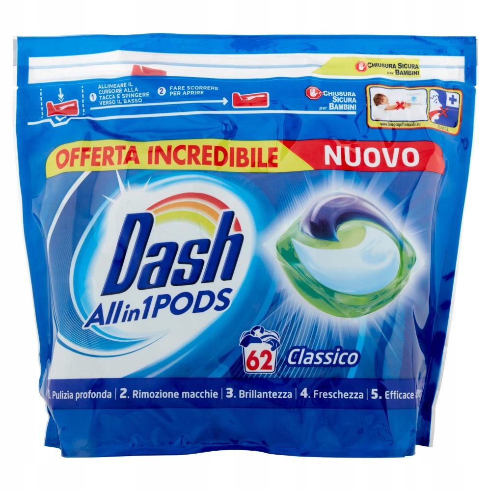 DASH Classico Kapsułki do prania ITALY - 13839692720 - oficjalne ...