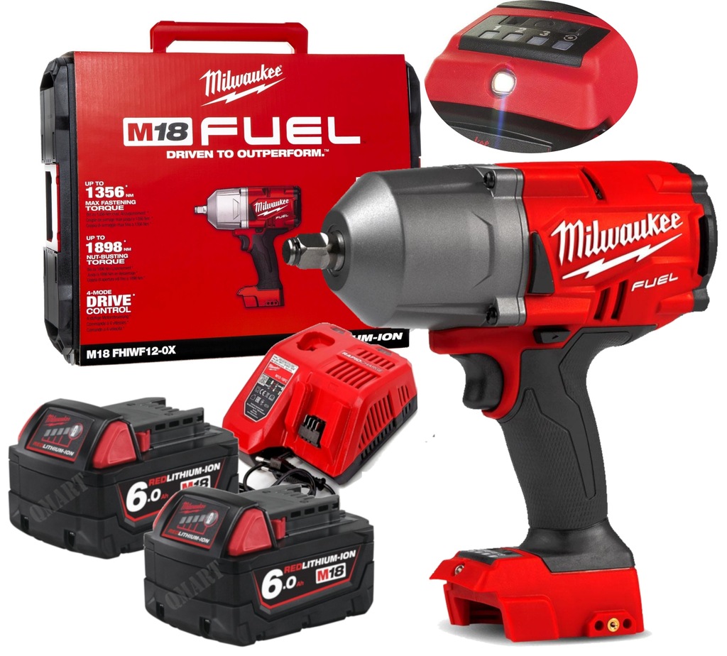 MILWAUKEE M18 FHIWF12-602X Klucz Udarowy 1898Nm - 11762855565 - oficjalne archiwum Allegro