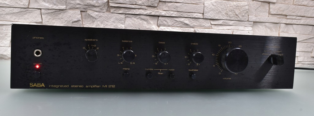 SABA MI212 Vintage Integrated Stereo Amplifier - 13582902413 ...