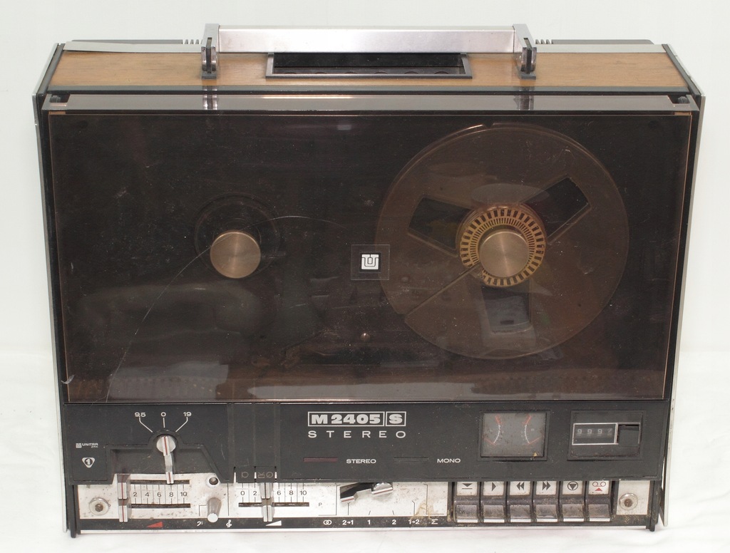 MAGNETOFON SZPULOWY UNITRA ZRK M2405S STEREO !!! - 13350390793 - oficjalne archiwum Allegro