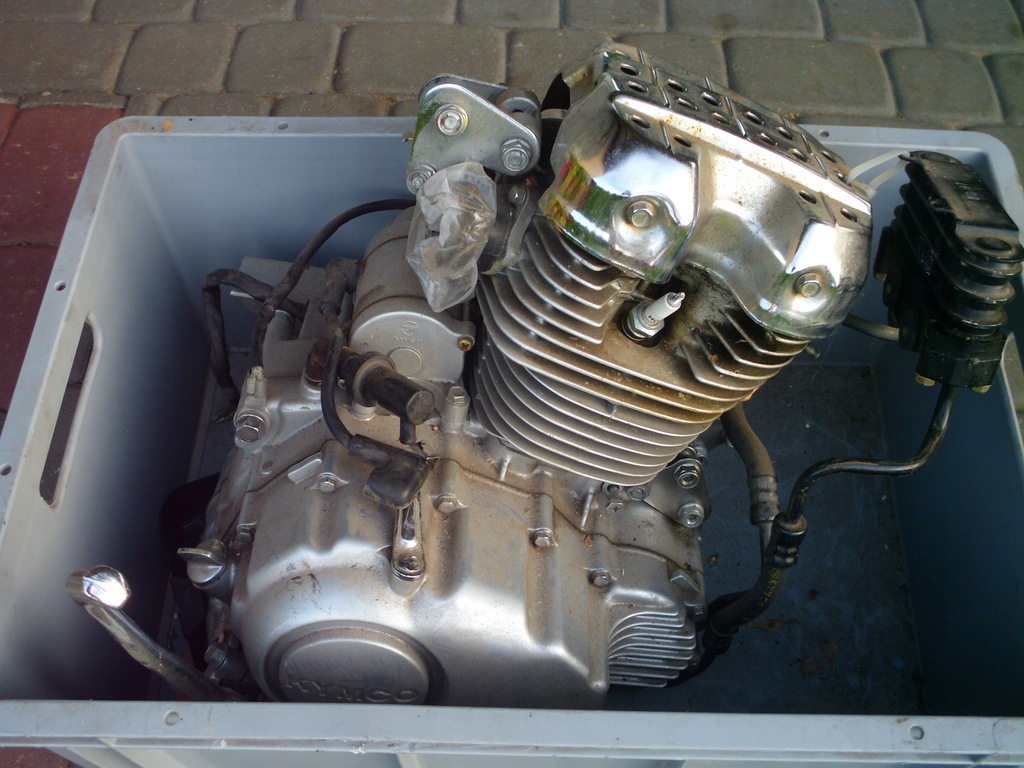 KYMCO ZING METEORIT 125 SILNIK - 8373414213 - oficjalne archiwum Allegro