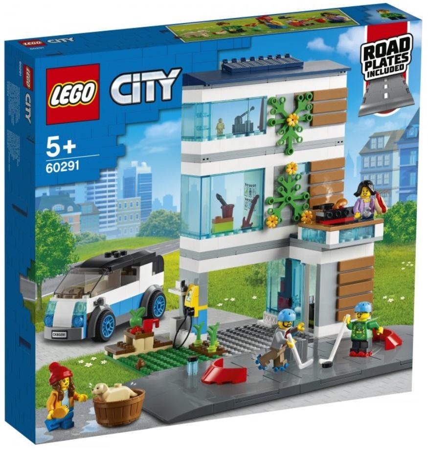LEGO City 60291 Dom rodzinny Duży zestaw Miasto - 11865809117 ...