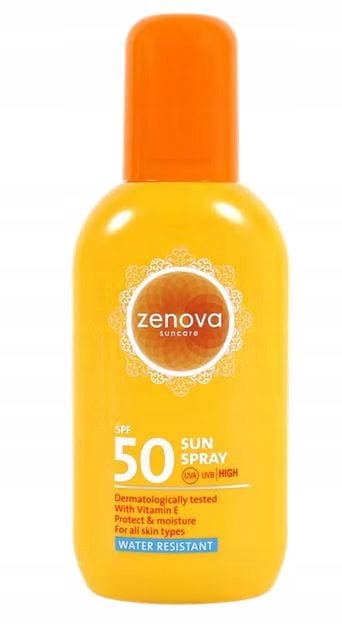 Zenova Spray do opalania SPF 50 200 ml - 12247114236 - oficjalne archiwum Allegro