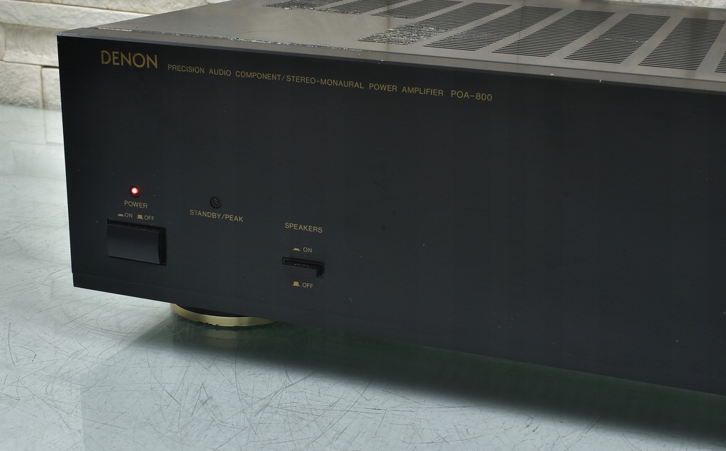 DENON POA-800 Końcówka mocy stereo - 12734521880 - oficjalne archiwum ...
