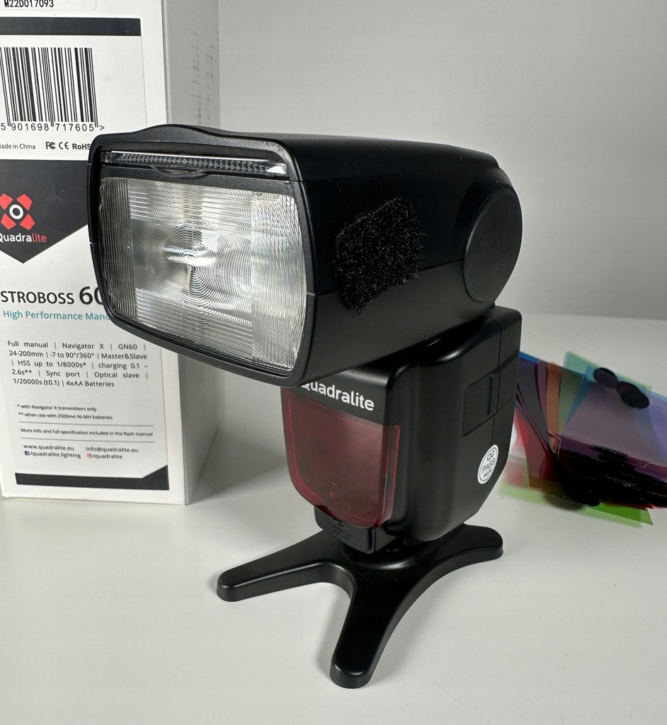 Lampa błyskowa Quadralite Stroboss 60 Basic Uniwersalna JAK nowa ...