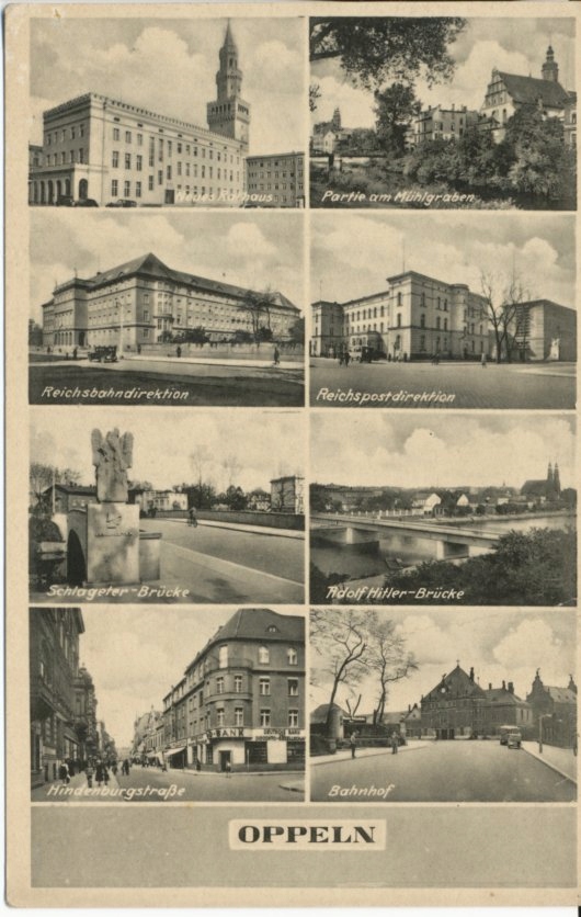 Opole / Oppeln 8 widoków Dworzec B436 - 14993406519 - oficjalne ...