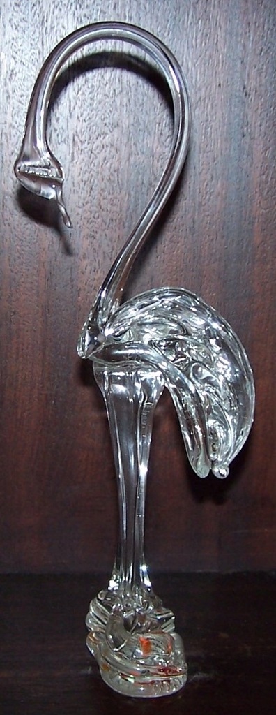 NIEMEN.ELEGANCKI ŻURAW.PIĘKNA FIGURA.SZKŁO.BCM - 13630173064 ...