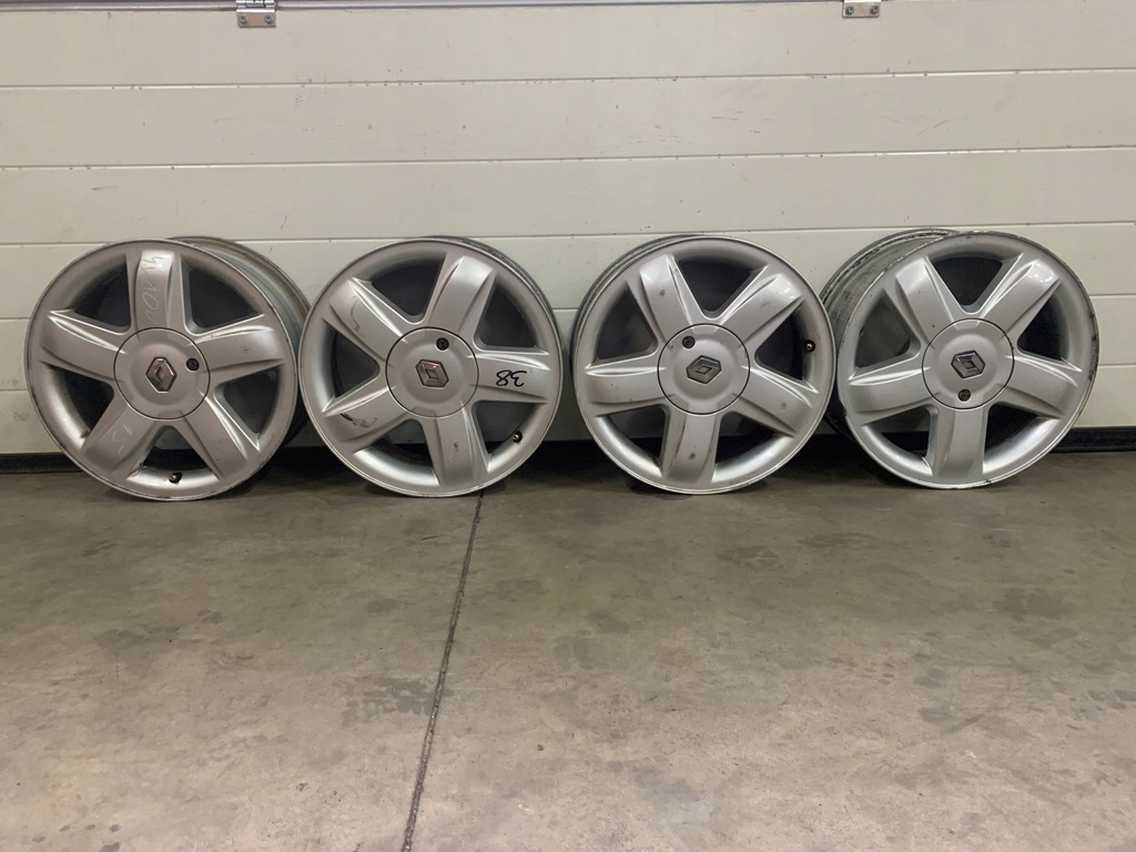 FELGA ALUMINIOWA RENAULT OE 6Jx15CH4 4x100 ET43 - 13280953058 ...