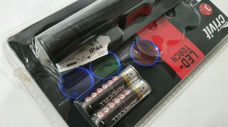 LATARKA CRIVIT LED TORCH POLECAM - 11559953659 - oficjalne archiwum Allegro