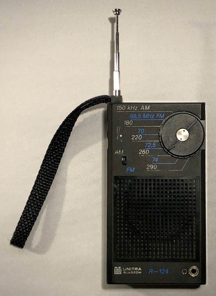 UNITRA RZESZÓW R-124 radio mobilne 1987 PRL RETRO - 11599903686 ...