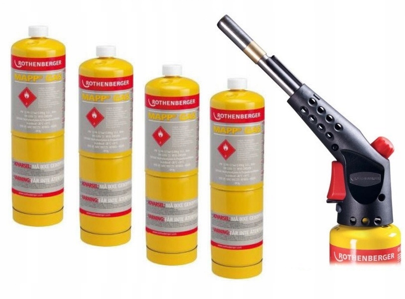 Rothenberger Palnik ROFIRE GLOBAL +4 butle MAPP US - 7876020272 ...