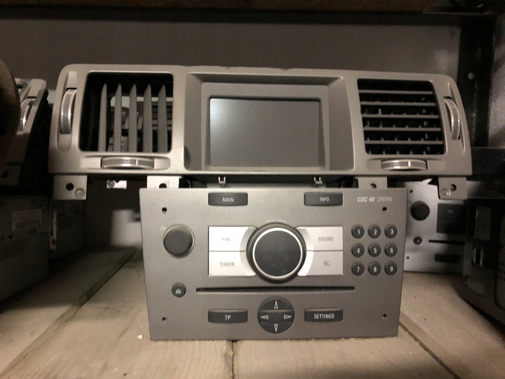 OPEL VECTRA C SIGNUM RADIO CDC 40 OPERA CDC40 - 8105322252 - oficjalne ...