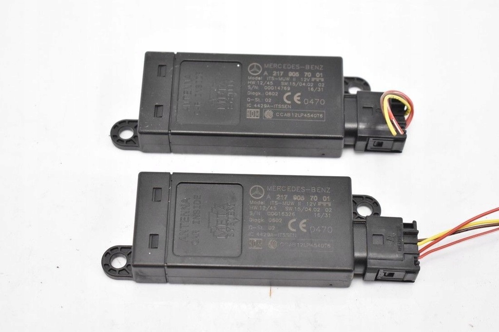 ANTENA CZUJNIK KEYLESS A2179057001 MERCEDES W205 - 11058991359 ...