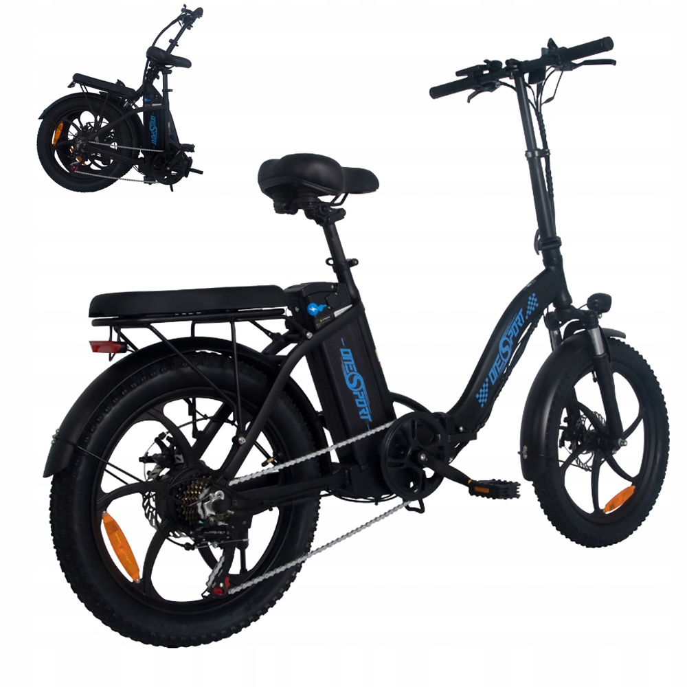 Rower Elektryczny Składany ONESPORT BK6 20" 10Ah - 13579228233 ...
