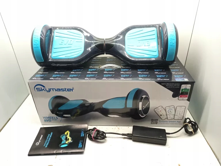 HOVERBOARD SKYMASTER WHEELS EVO SMART KOMPLET - 12745782747 - oficjalne ...