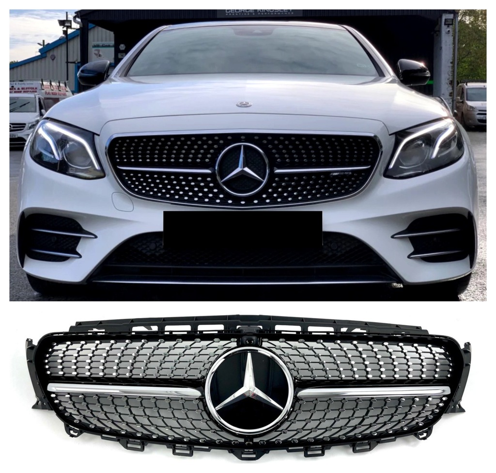 GRILL MERCEDES E-KLASA W213 S213 AMG ATRAPA - 13401942060 - oficjalne ...