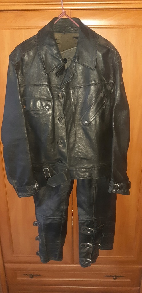 Skórzany kombinezon czołgisty, pancerny LWP - 7925370441 - oficjalne ...