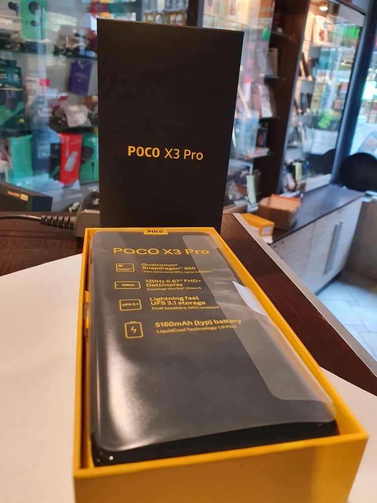 XIAOMI POCO X3 PRO 256GB/8GB DUAL SIM Black - 12559929875 - oficjalne ...