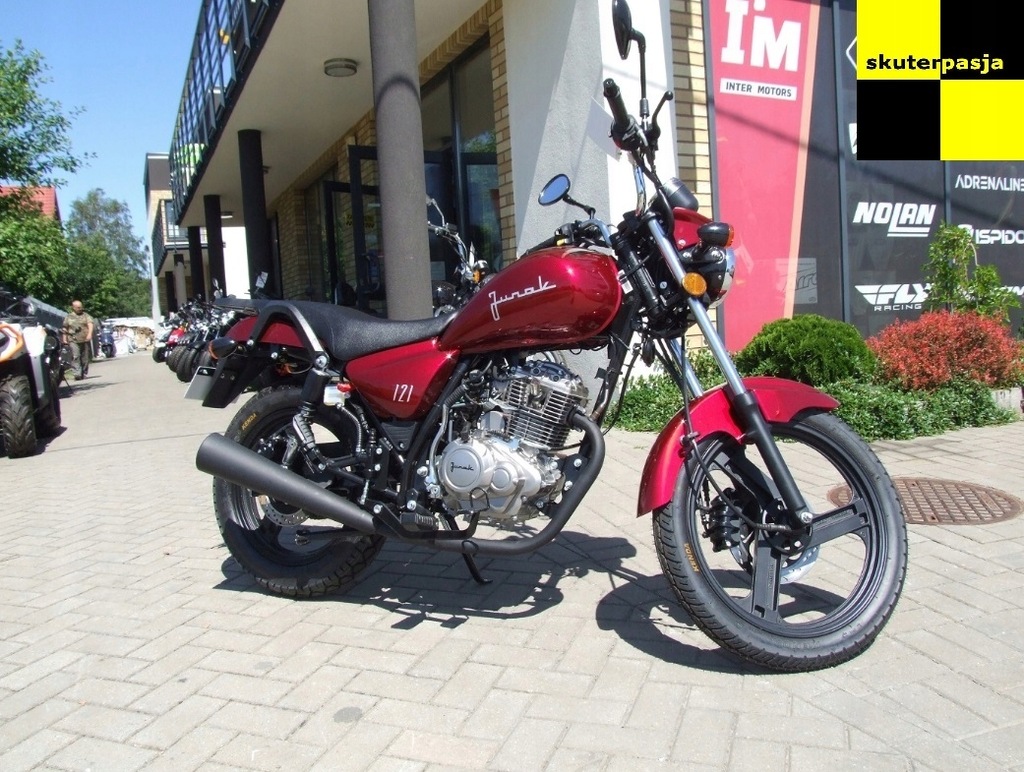 JUNAK 121 125 2023 Kielce transport raty WYPRZEDAŻ rocznika 7999 zł ...