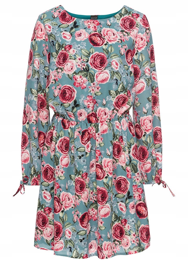 BONPRIX sukienka BODYFLIRT r. 52 - 7711458847 - oficjalne archiwum Allegro