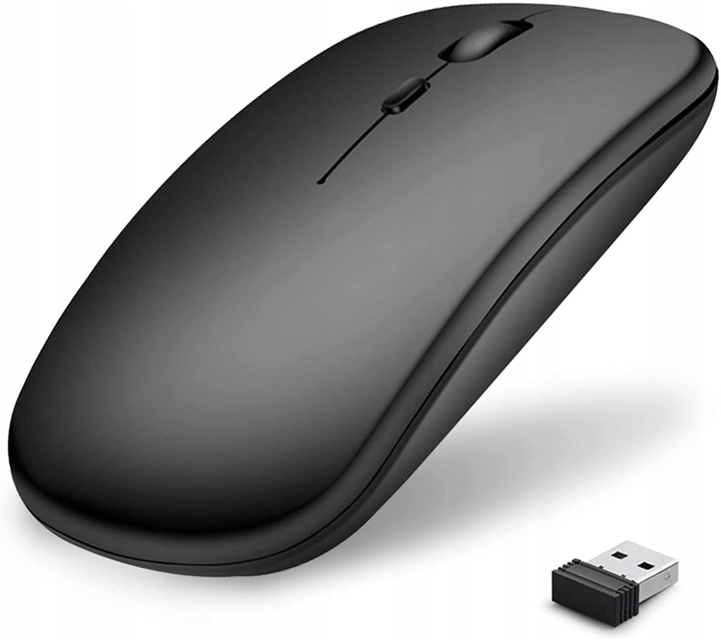 MYSZ BEZPRZEWODOWA ABL-M3 2.4G USB SMUKŁA CICHA - 12196887812 - oficjalne archiwum Allegro