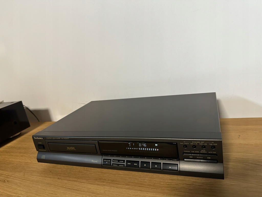 TECHNICS SL-PG340A ODTWARZACZ CD KOMPAKT TOP STAN I LASER JAK NOWY! WARTO ! - 14981439556 ...