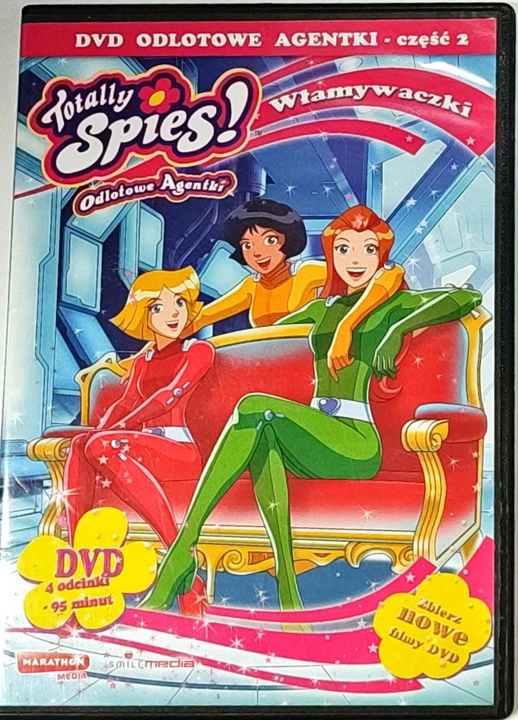 DVD TOTALLY SPIES ODLOTOWE AGENTKI WŁAMYWACZKI - 12792409124 ...