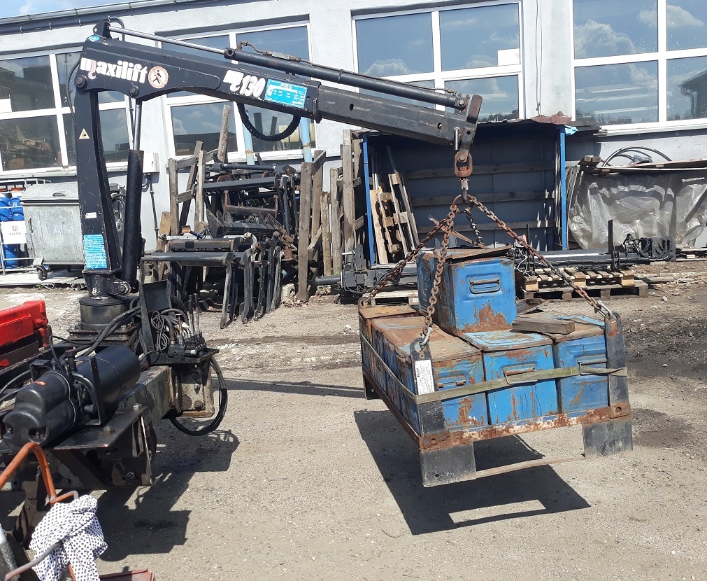 HDS żuraw 12V MAXILIFT 130 nie HIAB HMF palfinger - 8406086951 ...