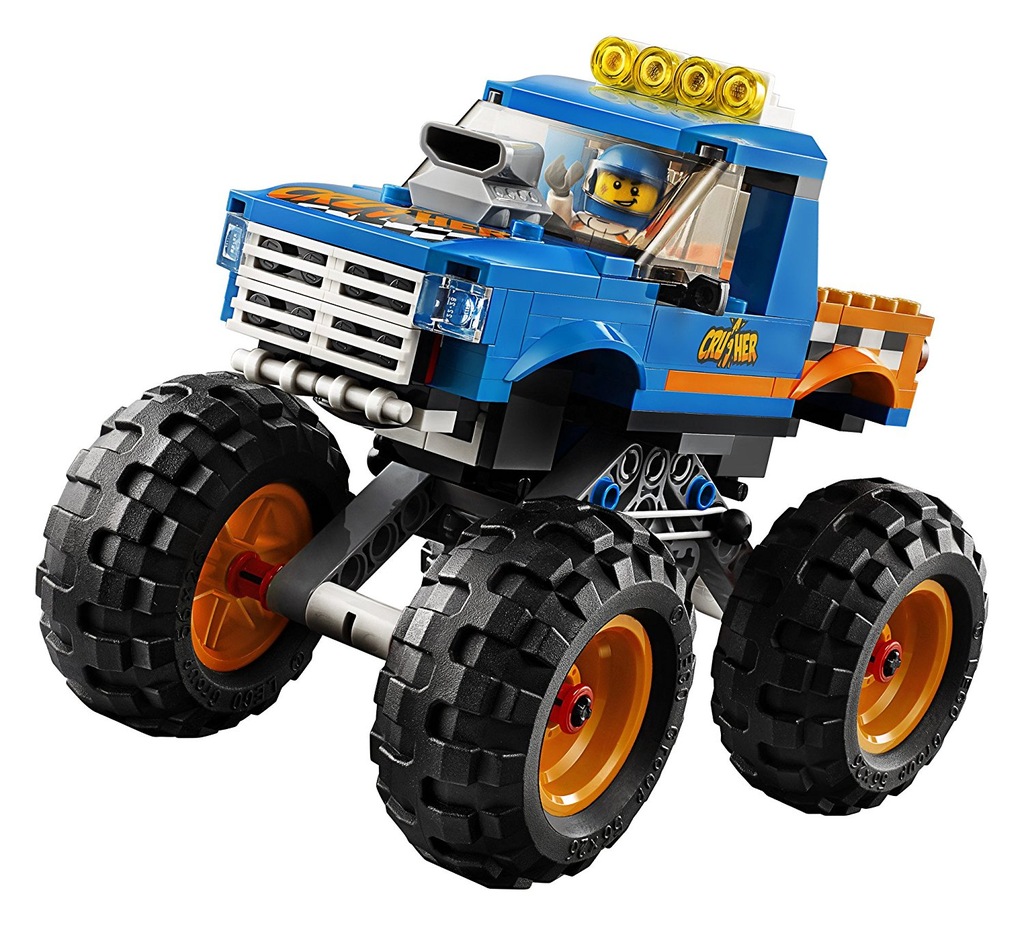 LEGO CITY 60180 Monster truck - 7586239050 - oficjalne archiwum Allegro