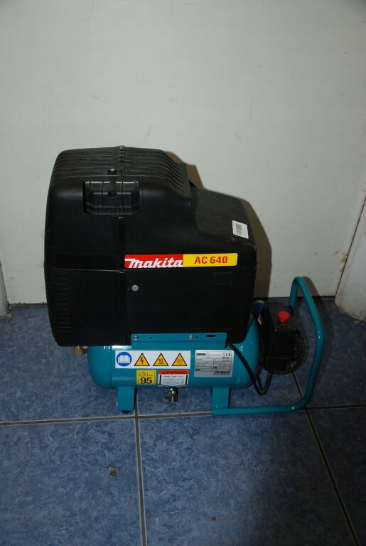 MAKITA AC640 KOMPRESOR BEZOLEJOWY SPRĘŻARKA GWAR. - 12033792921 ...
