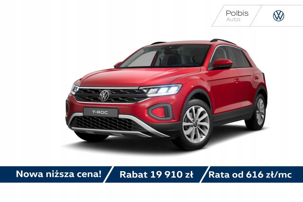 Volkswagen T-Roc Life 1.5 TSI 150 KM DSG*Pakiet Zi - 16121991543 ...