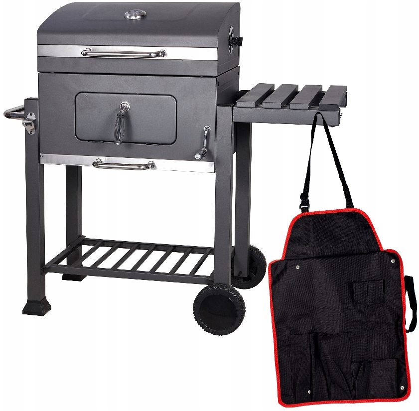 GRILL GRIL WĘGLOWY POKRYWA POPIELNIK OGRODOWY - 12180113582 - oficjalne ...