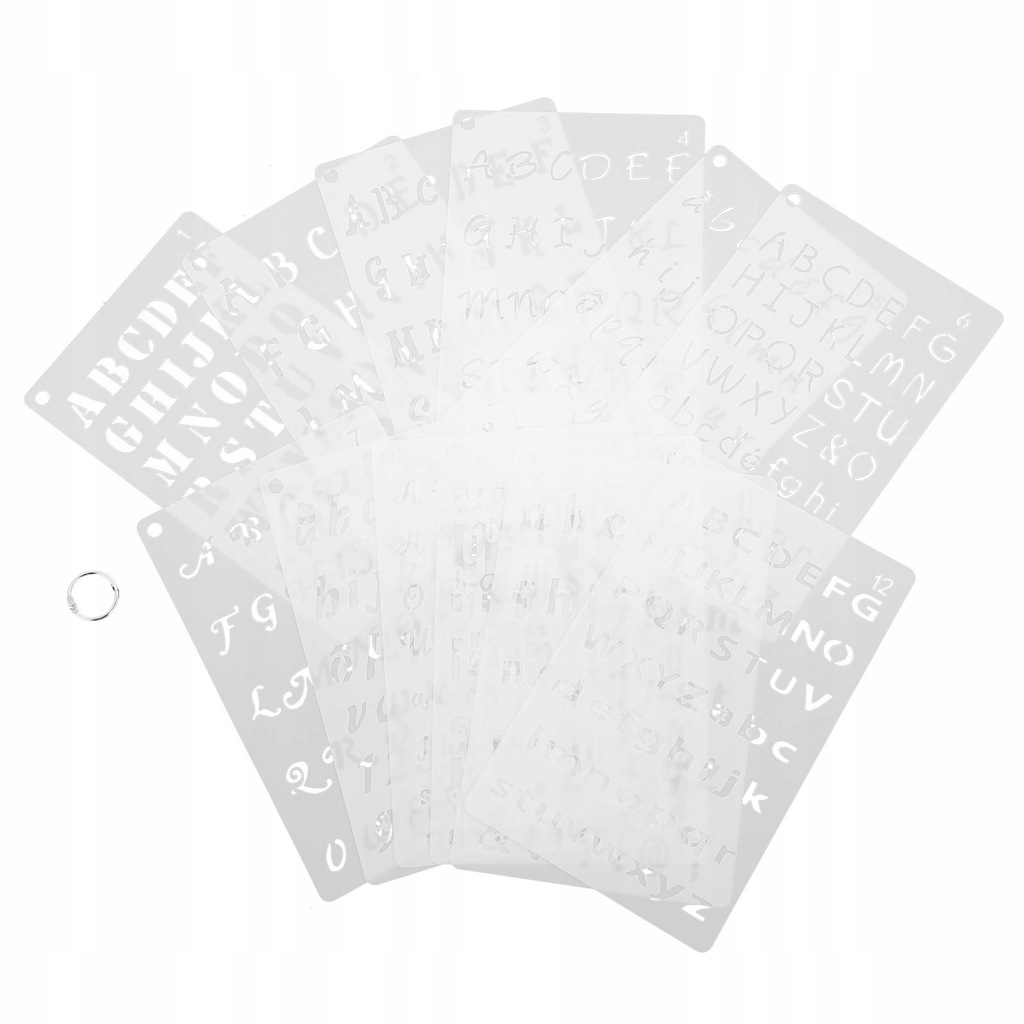 LARGE LETTER STENCILS WALL PAINTING CAKES WALLS - 14318007524 ...