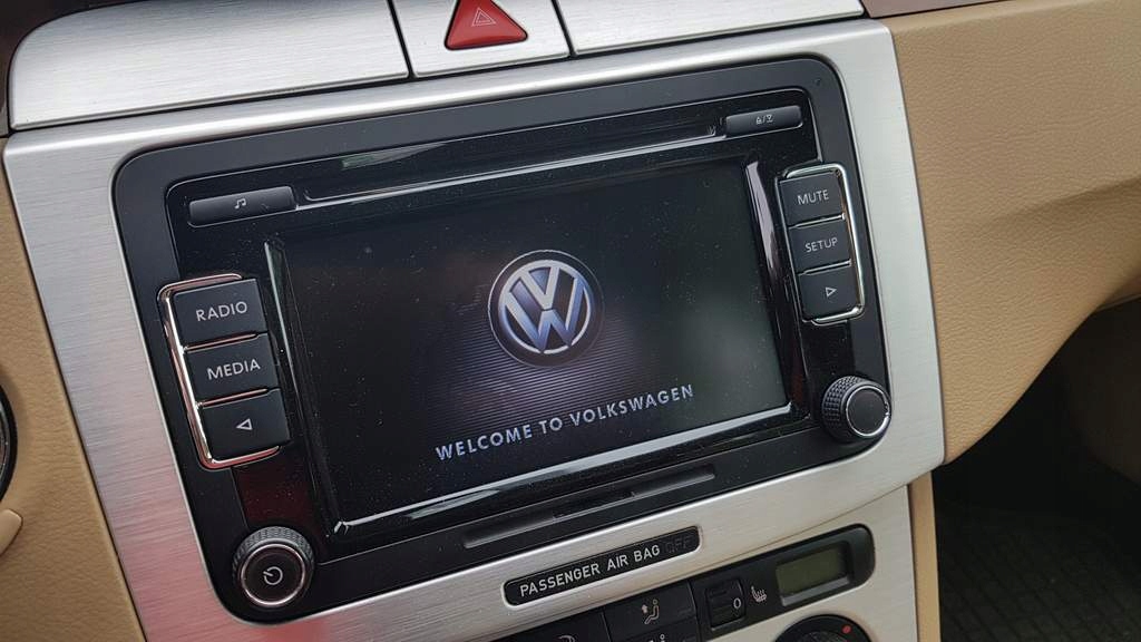 RADIO VW SEAT RCD 510 USB 6CD BT. KOD PASSAT GOLF - 13747731074 ...
