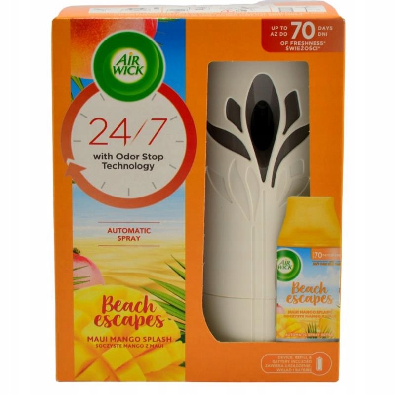 Odświeżacz powietrza Air Wick dyfuzor+wkład mango - 12785115019 ...