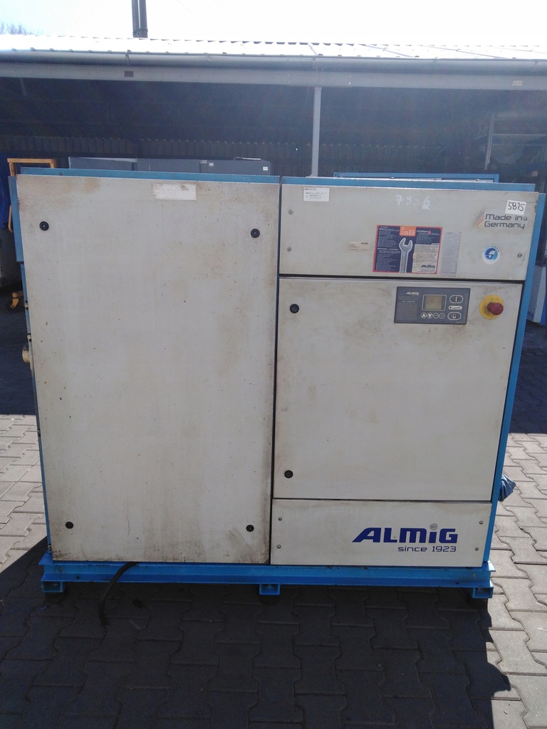 Sprężarka śrubowa kompresor Almig Belt 75kW - 9207407811 - oficjalne ...