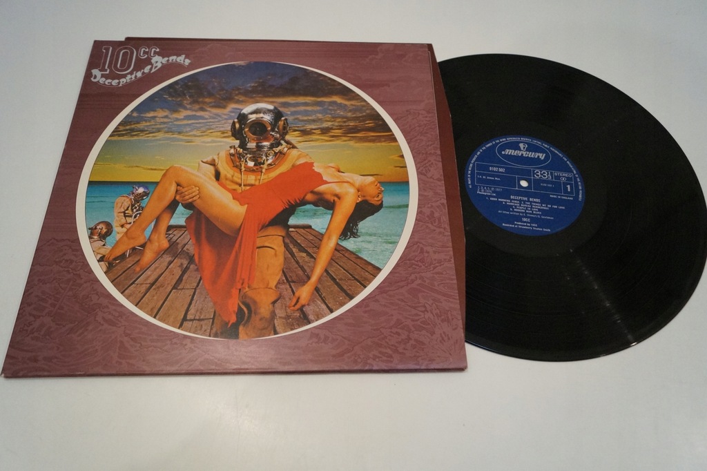 10cc Deceptive bends UK 1PRESS 8M - 12130065444 - oficjalne archiwum Allegro
