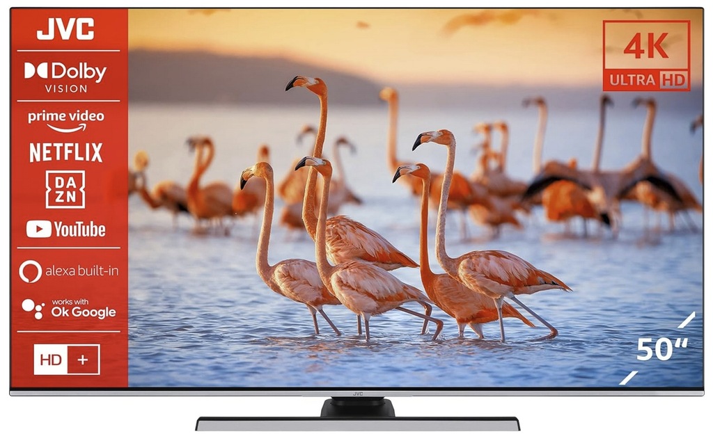JVC LT-50VU8156 Smart TV 50 cali (4K Ultra HD, HDR Dolby Vision ...