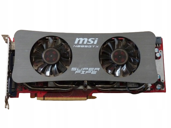 Karta Graficzna Nvidia GeForce GTX285 1GB MSI SuperPipe OC PCI-E ...
