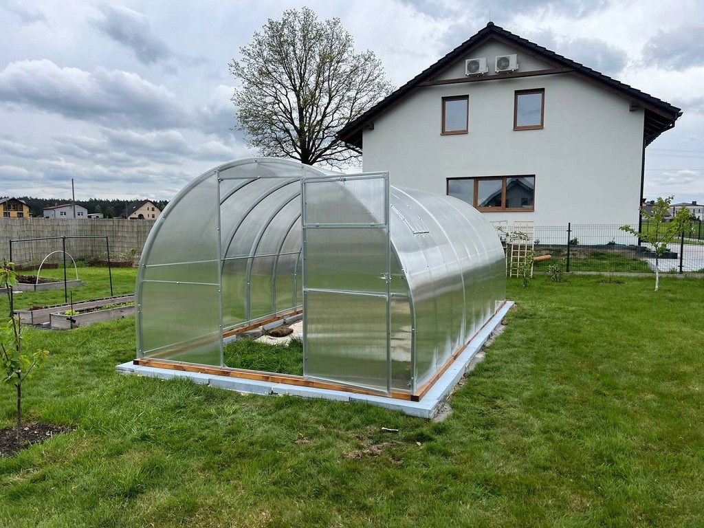 Szklarnia z poliwęglanu 3x4 m profile 40x20 poliwęglan 4mm ...