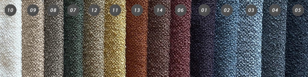 MATERIAŁ TKANINA OBICIOWA BARANEK BOUCLE Angola - 11345952142 ...