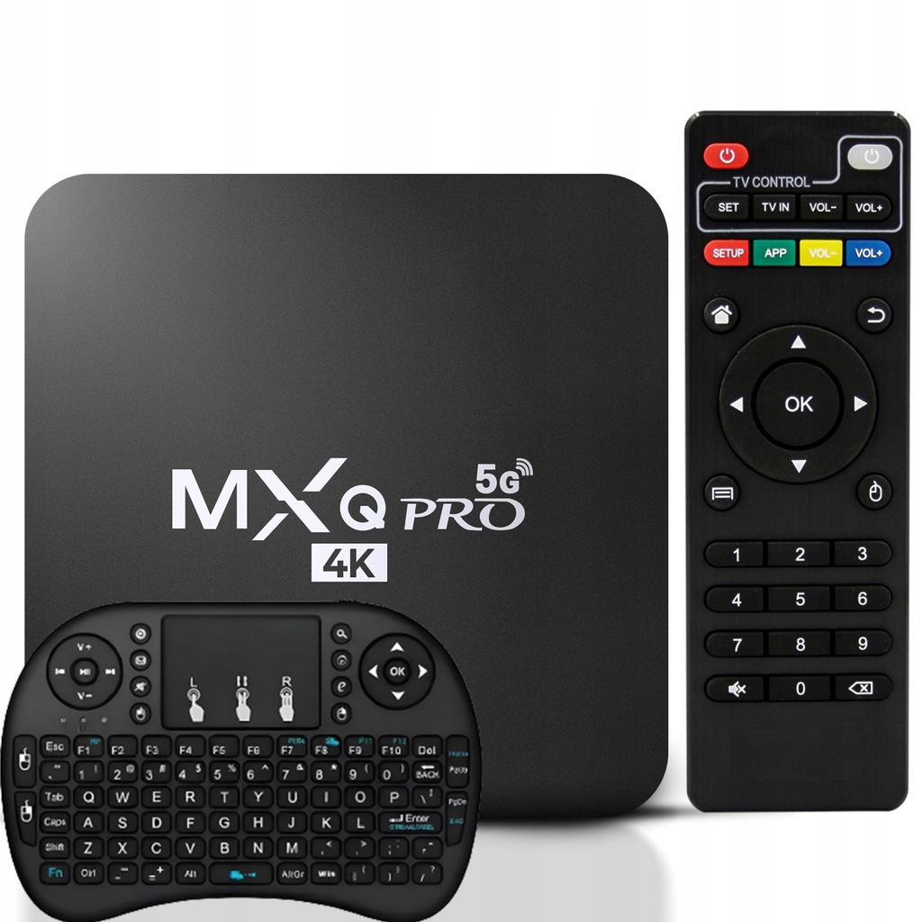 SMART TV BOX 8GB MXQ PRO 4K DEKODER ANDROID 7.1 - 12983633744 ...