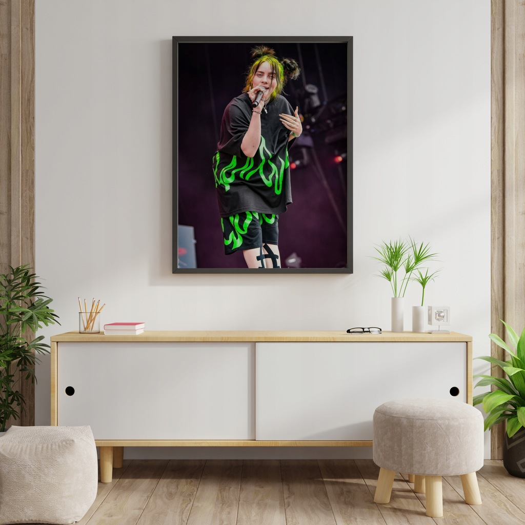 Plakat na ścianę A3 (30x40) IMP-BILLIE EILISH 09 - 11936829157 - oficjalne archiwum Allegro