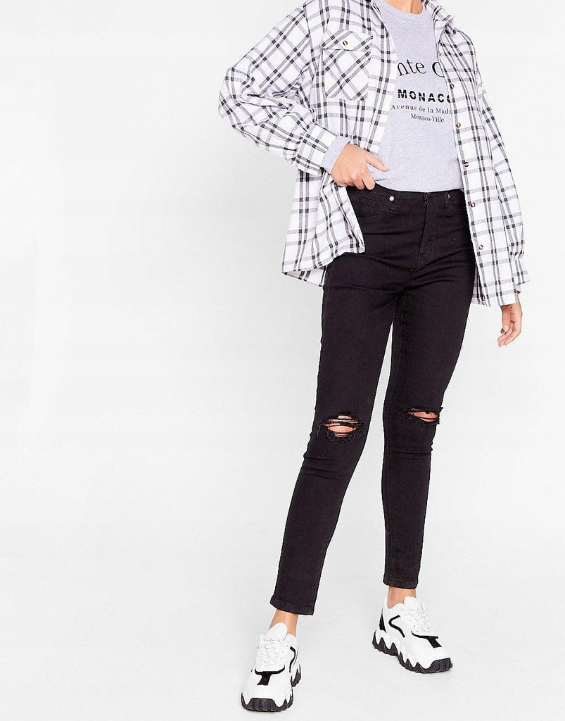 D2D214*NASTY GAL SPODNIE JEANSOWE CZARNE 44XXL B01 - 13958438405 ... D2D214*NASTY GAL SPODNIE JEANSOWE CZARNE 44XXL B01 - 13958438405 ...