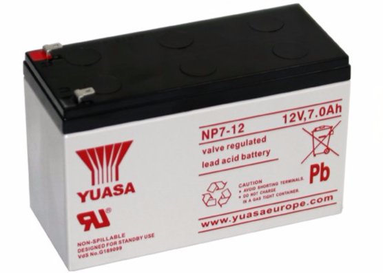 Akumulator YUASA NP7-12 12V 7Ah PRACA BUFOROWA!! - 7188462813 - oficjalne archiwum Allegro