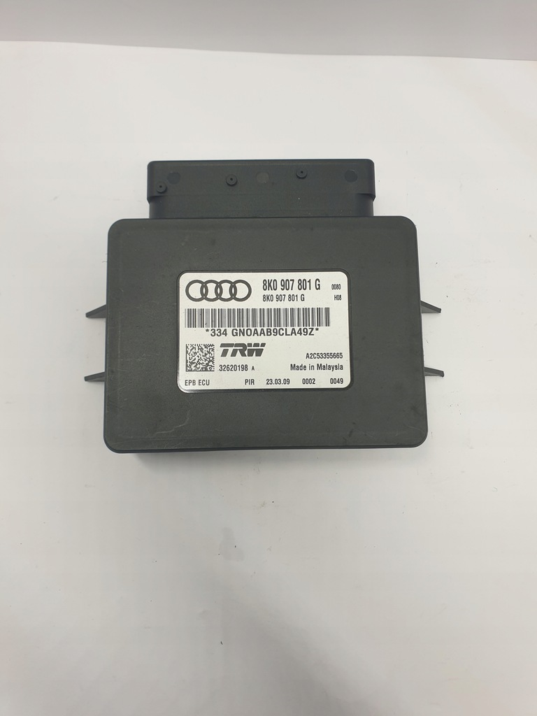 MODUŁ STEROWNIK HAMULCA RĘCZNEGO 8K0907801G AUDI A4 B8 - 14999698200 - oficjalne archiwum Allegro