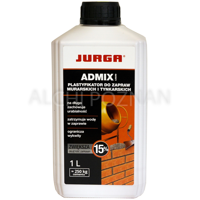Plastyfikator do zapraw ADMIX LIQUID 1L JURGA - 10817969615 - oficjalne ...