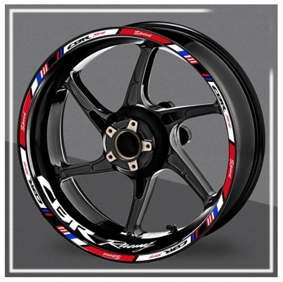Naklejki na felgi CBR Honda motocykl - 11870712070 - oficjalne archiwum Allegro